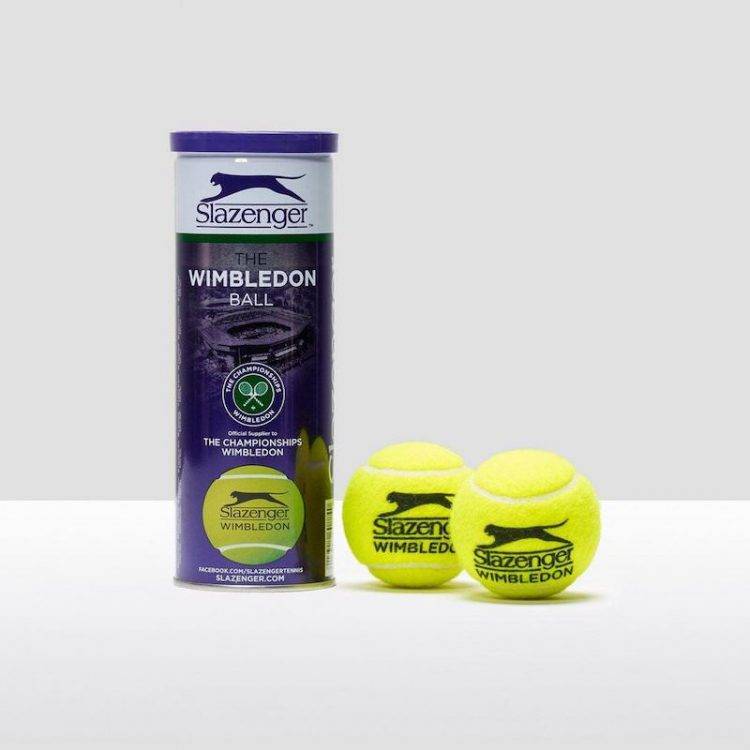 Slazenger Wimbledon 3Tin Tennis Balls – SPORTS MATCH