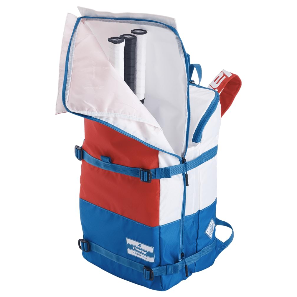 Babolat Backpack 3+3 Evo – White blue red – SPORTS MATCH